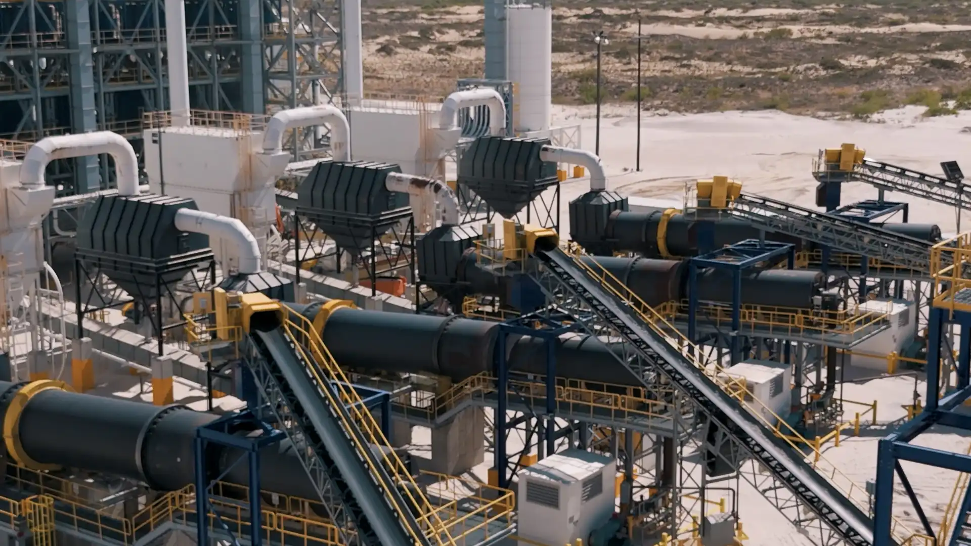 Frac Sand Dryers - Louisville Dryer Company - Industrial Rotary Dryers